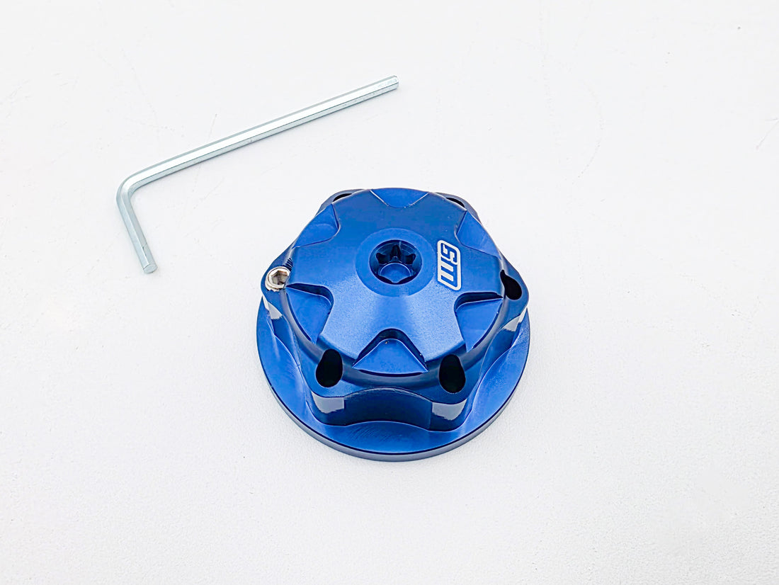 Altis Sigma Steering Cap Nut – Lightweight Aluminum Upgrade – Warp9Racing