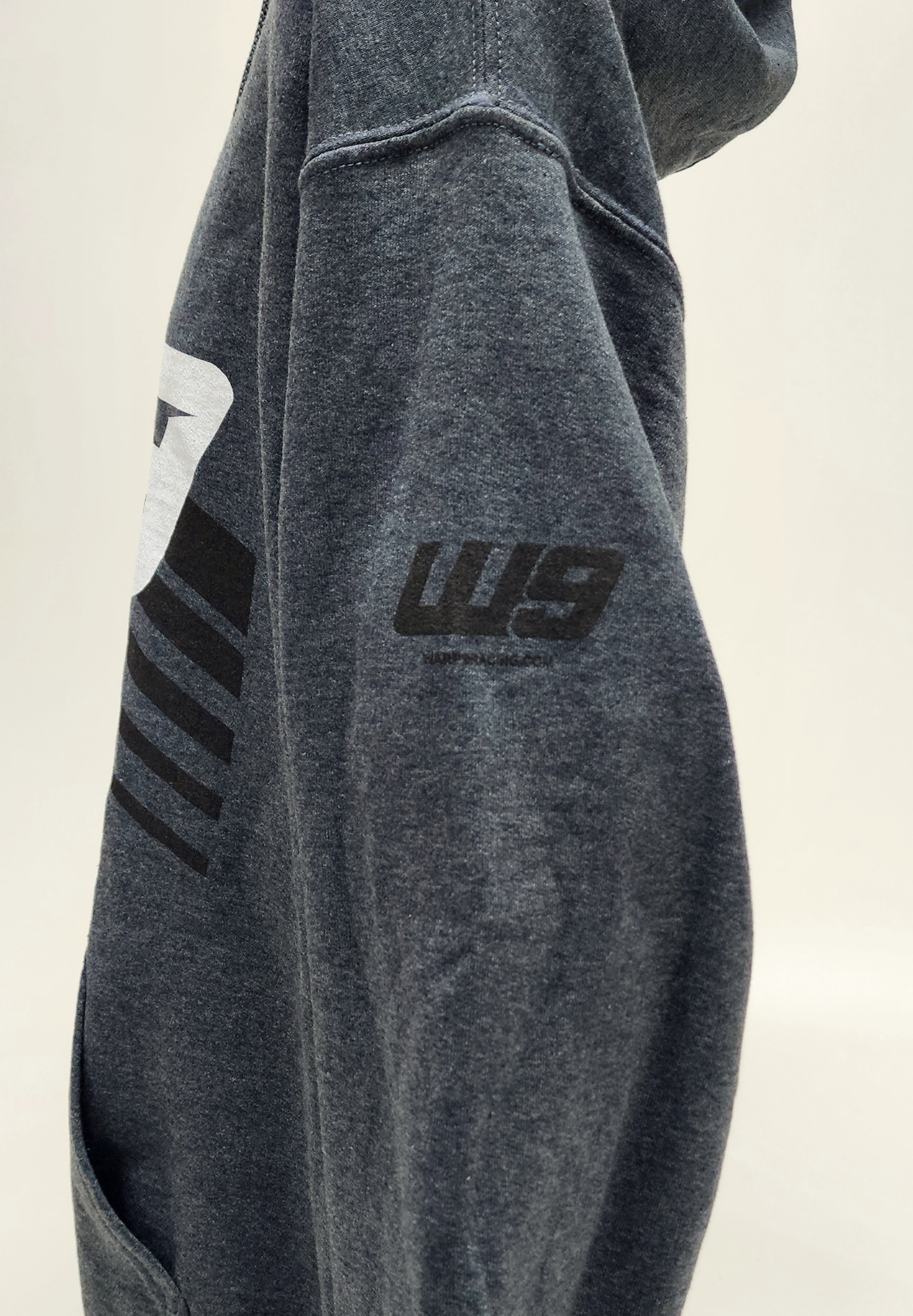 Dark Grey W9 Hoodie – Warp9Racing
